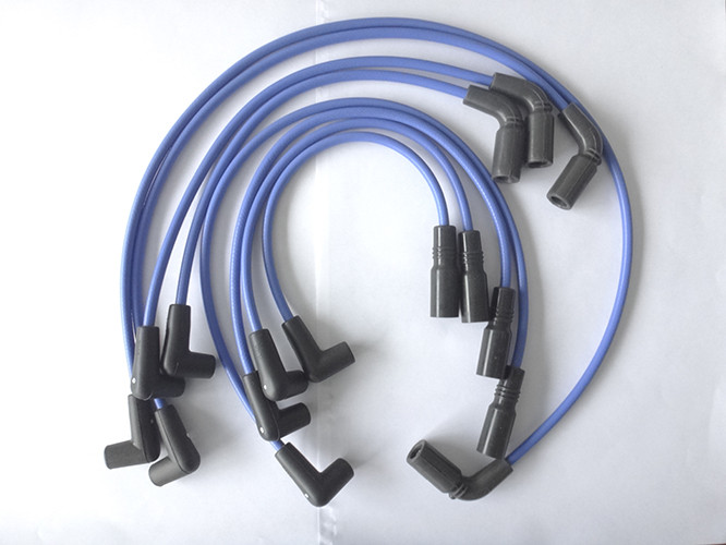 Automobile High Voltage Resistant Spark Plug Wire Set Replacement With ...