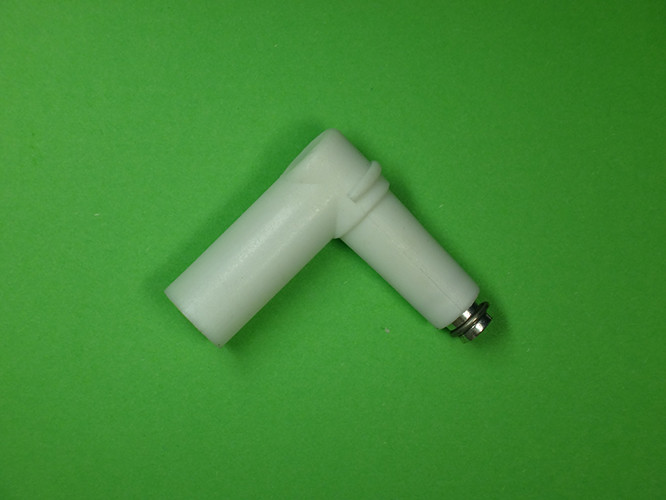 90 Degree Bended White PBT Resistor Assembled With Distributor ...