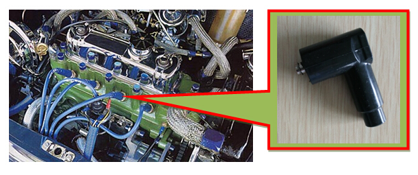 Auto Parts High Low Temp Resistant Spark Plug Cable Connectors Replacement